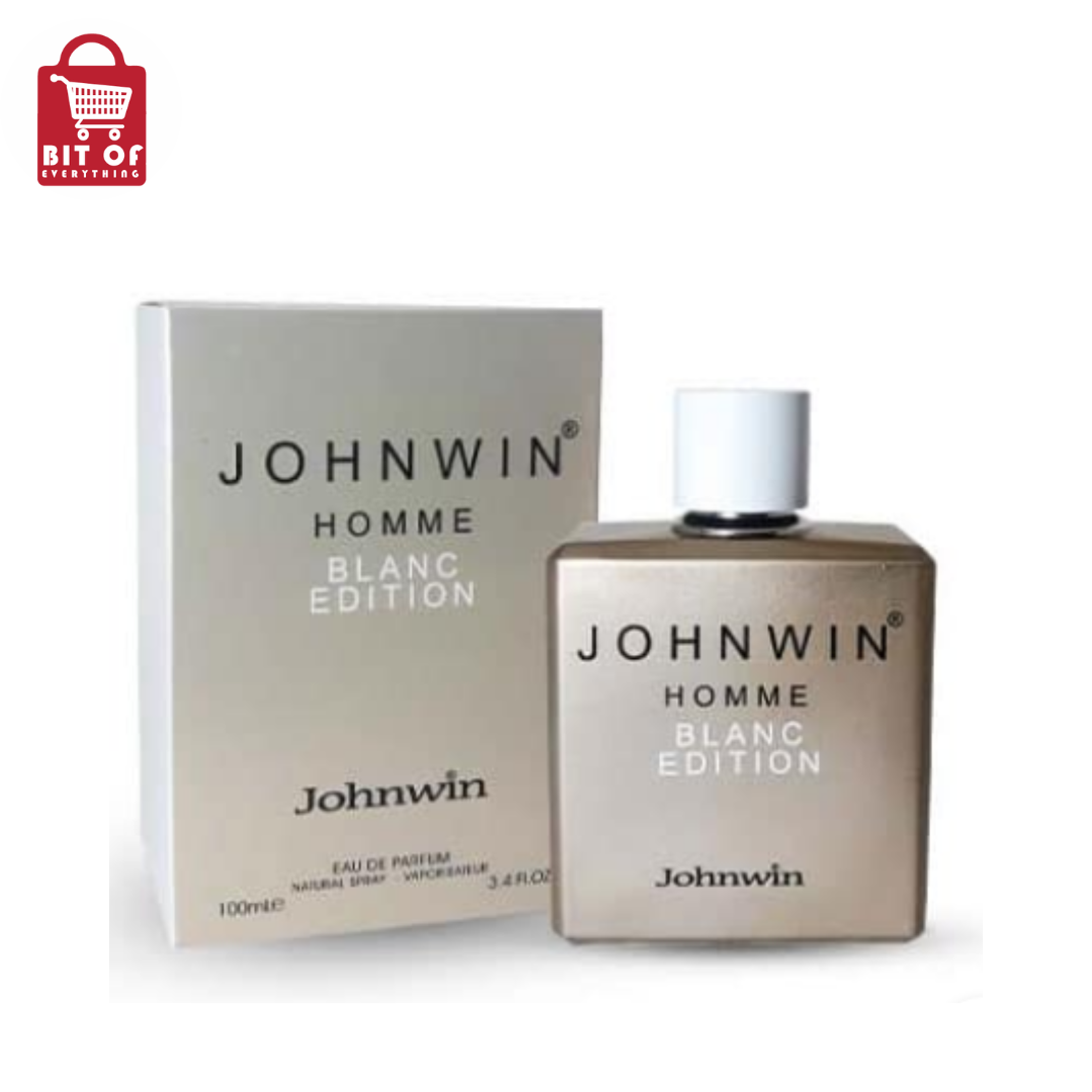 JOHNWIN HOMME BLANC EDITION PERFUME - BIT OF EVERYTHING – BIT OF EVERYTHING