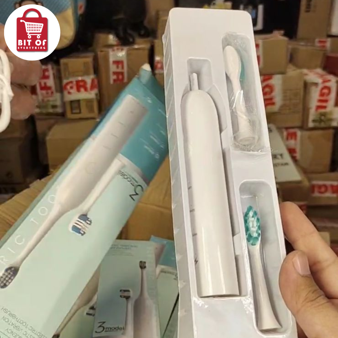 ELECTRIC TOOTHBRUSH DOUBLE HEAD – BIT OF EVERYTHING