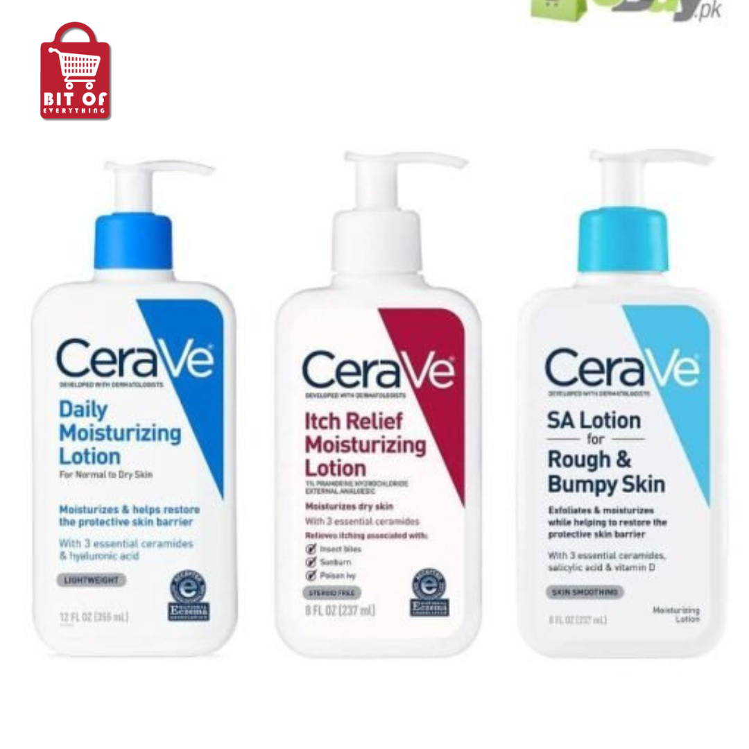 CERAVE LOTIONS – BIT OF EVERYTHING