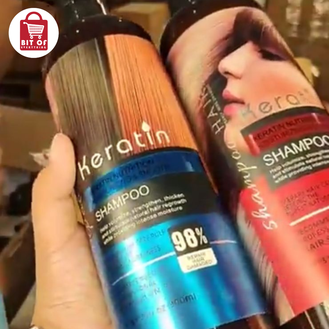 KERATIN HAIR SHAMPOO 1-PCS - BIT OF EVERYTHING – BIT OF EVERYTHING