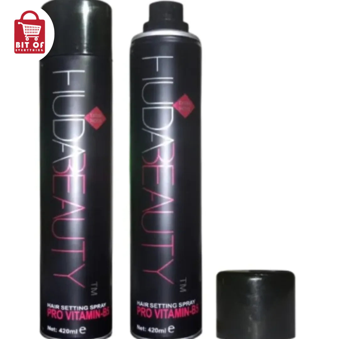 HUDA HAIR SETTING SPRAY - BIT OF EVERYTHING – BIT OF EVERYTHING