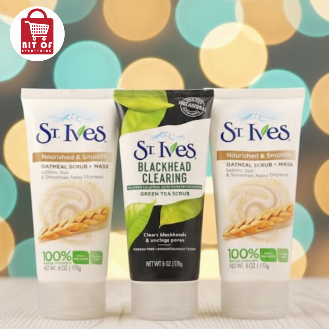 St. Ives Mix Scrub – Refresh, Exfoliate & Revitalize Your Skin - BIT OF ...