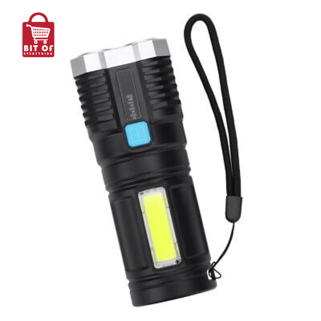 RECHAGEABLE TORCH LIGHT – BIT OF EVERYTHING