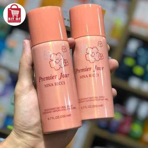 PREMIER JOUR NINA RICCI DEODORANT NATURAL SPRAY 200-ML – BIT OF EVERYTHING